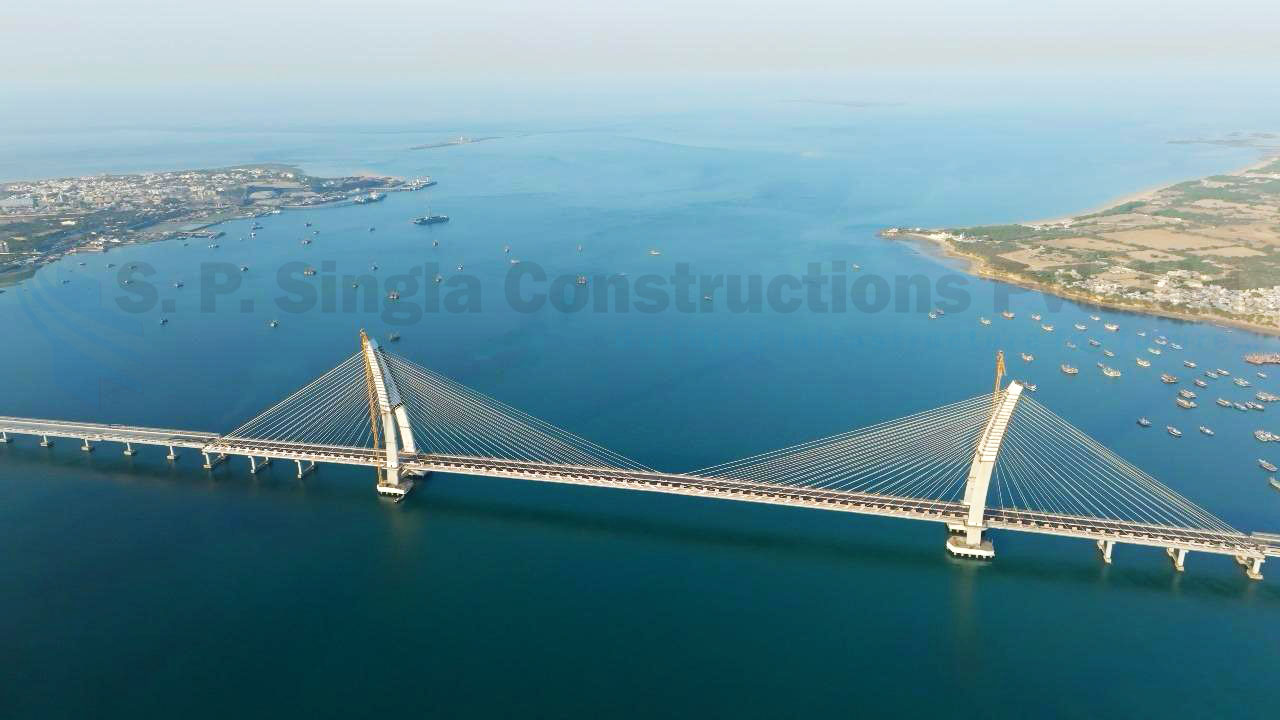 4 Lane Signature Bridge between Okha & Beyt Dwarka on EPC Mode in the ...